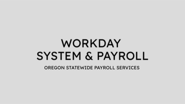 Workday System & Payroll | Genially