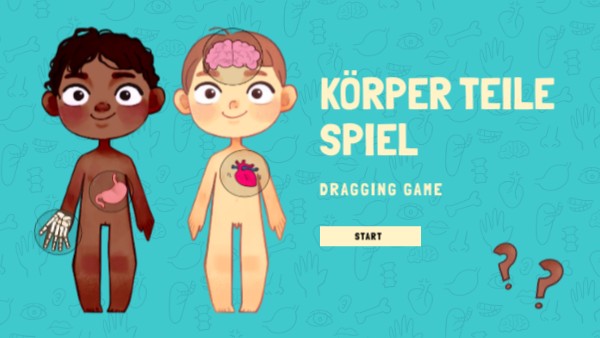Körper Teile Spiel | Genially