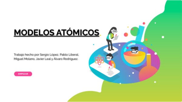 MODELOS ATÓMICOS | Genially