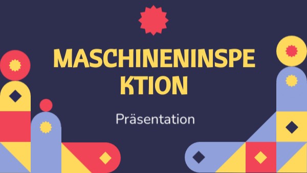 MP6 NEO - Maschineninspektion | Genially