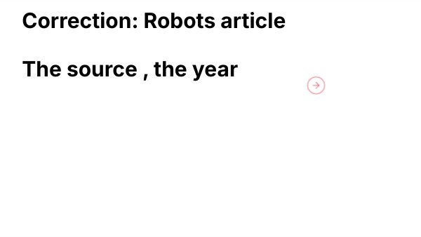 Corrections 1°1 | Genially