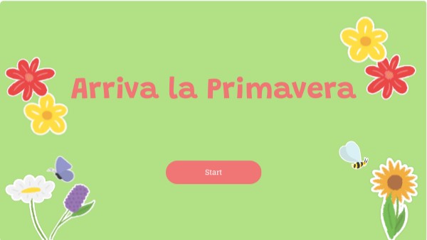 Arriva la Primavera! | Genially