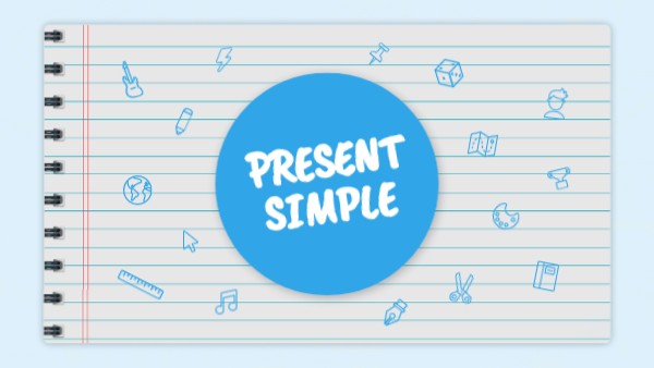 Present simple 3th grade | Genially