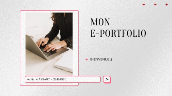 E-portfolio Aziliz MASSART | Genially