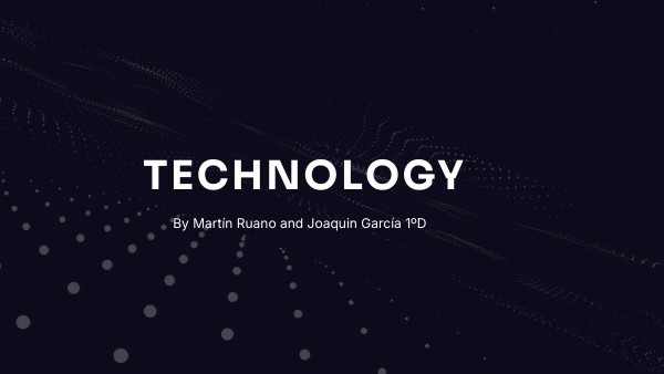 TECHNOLOGY | Genially