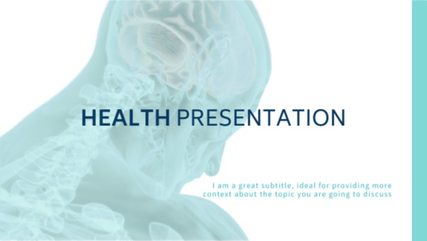 Health Presentation | Genially