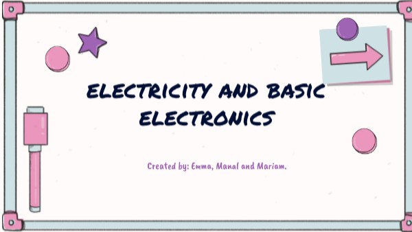 electricity and basic electronics | Genially