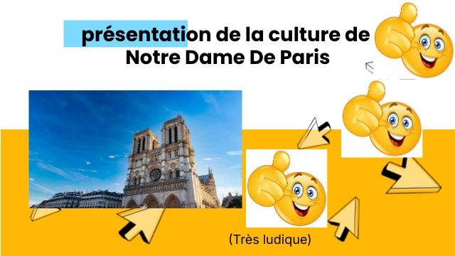 présentation de la culture de Notre Dame De Paris | Genially
