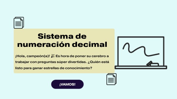 Sistema de numeración decimal | Genially