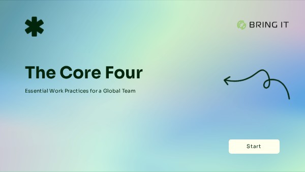 The Core Four - English | Genially