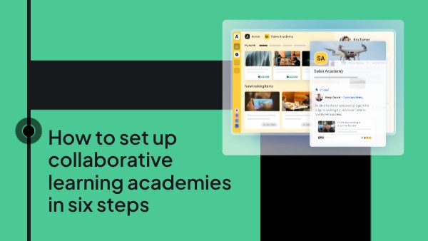 How to set up collaborative learning academies in six steps | Genially