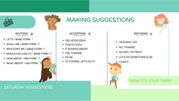 making suggestions | Genially