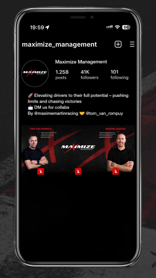 Maximize Management - IG mockup | Genially