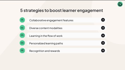 5 strategies to boost learner engagement | Genially