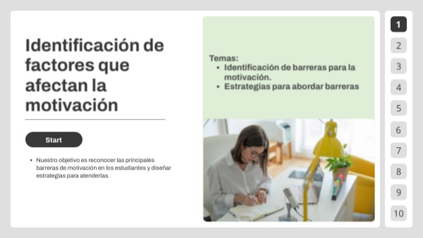 Identificación de factores que afectan la motivación | Genially