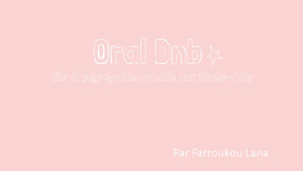 Oral Dnb | Genially