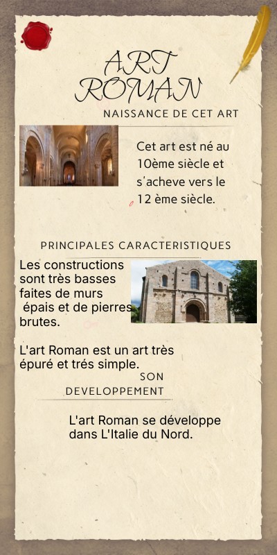 ART ROMAN | Genially