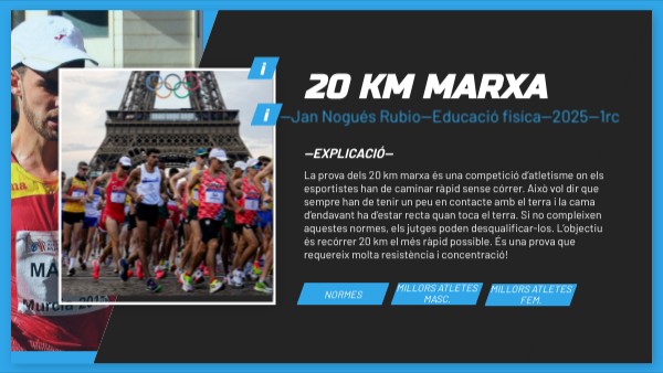 20 km marxa | Genially