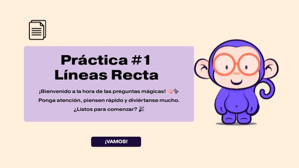 Linea recta. | Genially