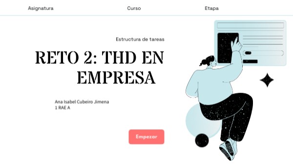 RETO 2: THD EN EMPRESA | Genially