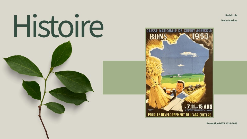ExposÃ© FranÃ§ais Affiche Agricole.pptx | Genially