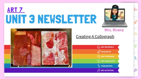 UNIT 3 NEWSLETTER | Genially