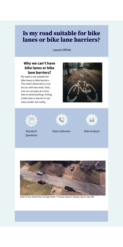 Is my road suitable for bike lanes or bike lane barriers? | Genially