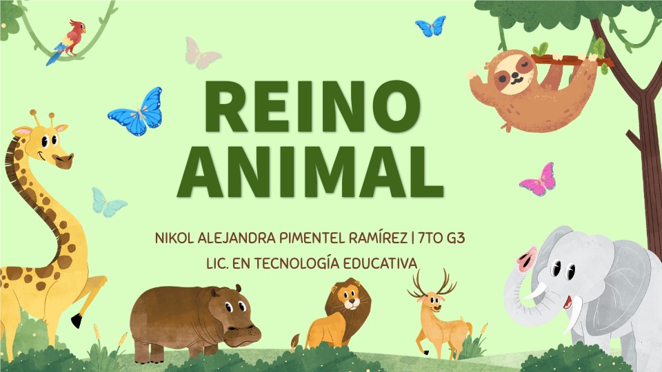 REINO ANIMAL | Genially