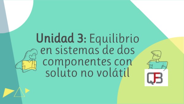 Unidad 3: Equilibrio en sistemas de dos componentes con soluto no ...