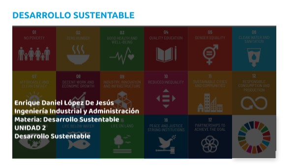 DESARROLLO SUSTENTABLE | Genially