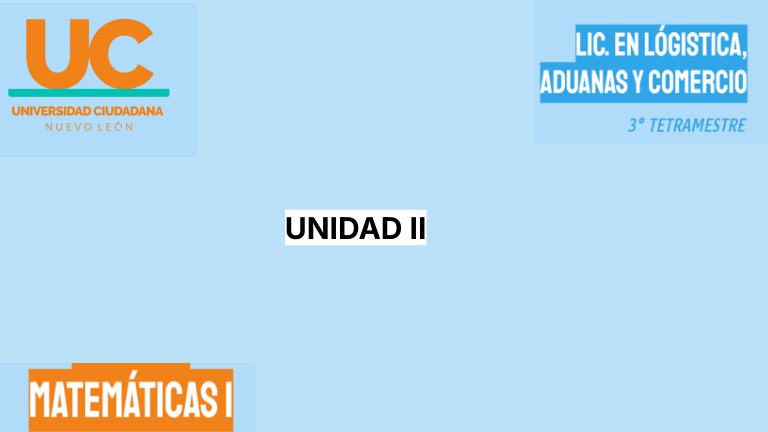 UNIDAD II | Genially