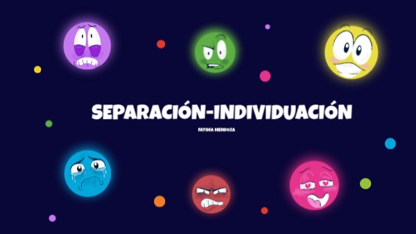 separación-individuación | Genially