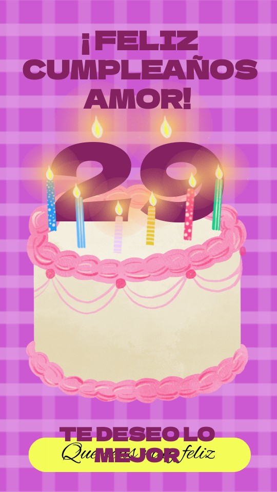 Feliz cumpleaños 29!! | Genially