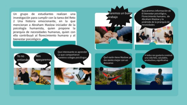 Reto 2 Una historia emocionante | Genially