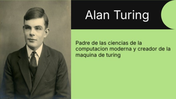 Alan Turing | Genially
