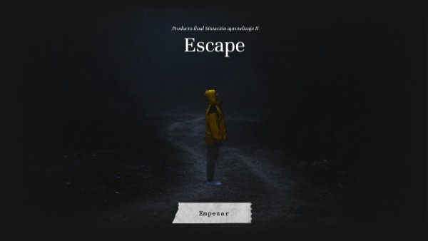Escape | Genially