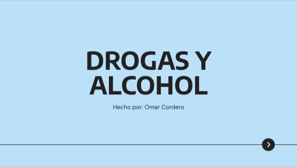 DROGAS Y ALCOHOL | Genially