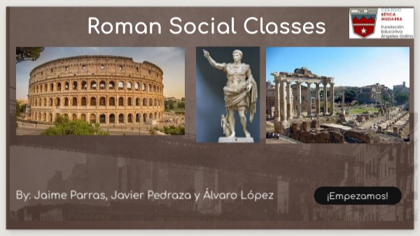 Roman Social Classes | Genially