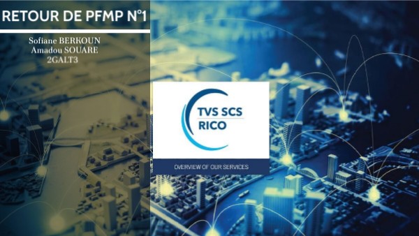 Sofiane Amadou Retour de PFMP N°1 | Genially