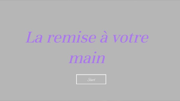 La remise à votre main | Genially