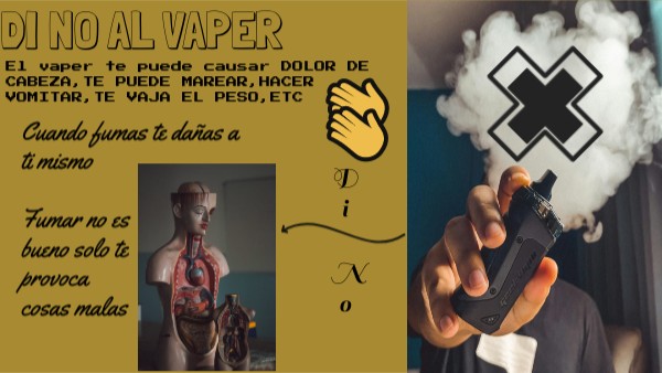 Di no al vaper | Genially