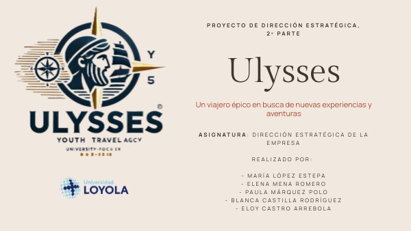 Ulysses | Genially