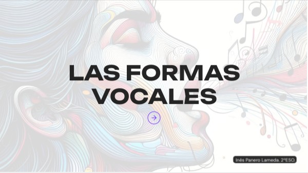 Vocal forms. | Genially