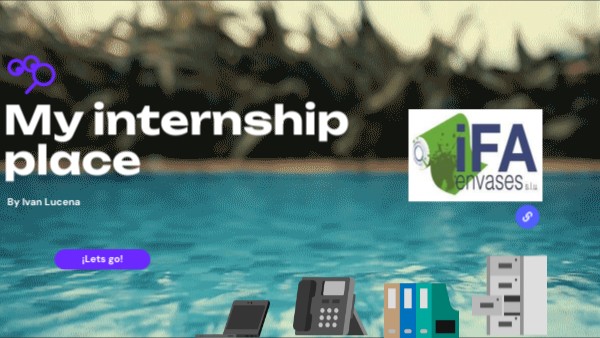 My internship place | Genially