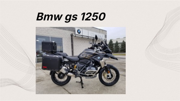 Bmw gs 1250 | Genially