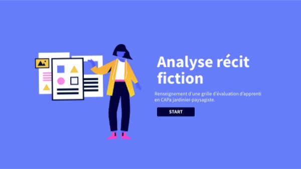 Analyse récit fiction | Genially