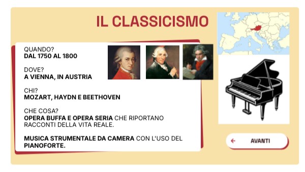 IL CLASSICISMO | Genially