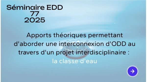 Séminaire EDD 77 2025 | Genially