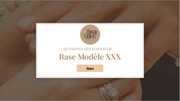 Base Modèle quizz intéractif | Genially