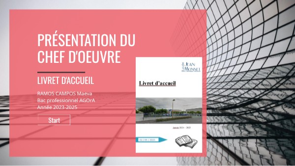 PRésentation du chef d'oeuvre | Genially